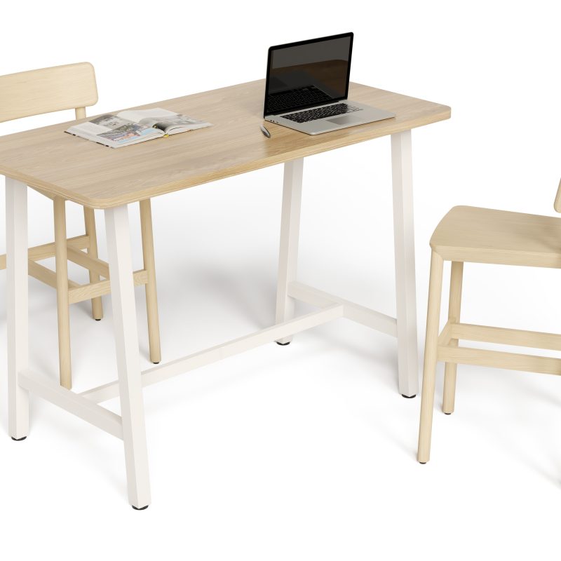 LEAN Tall Table 2 Leg – Frame Only – R2G Furniture